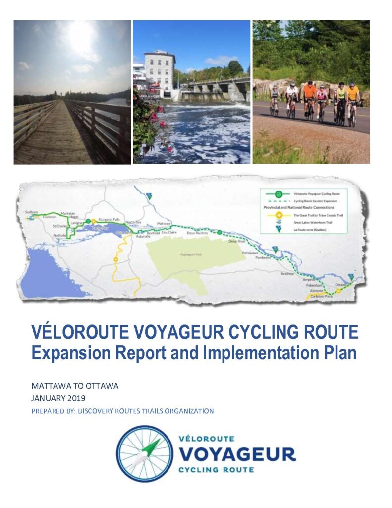 Voyageur Cycling Route - Eastern Expansion -Discovery Routes